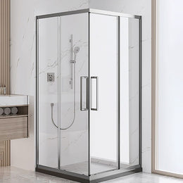 Square Shower Enclosure Tempered Glass Shower Enclosure with Door ...