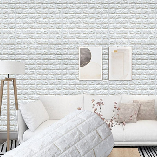 Contemporary 3D Embossed Wall Paneling Mosaic Design Waterproof Wall ...
