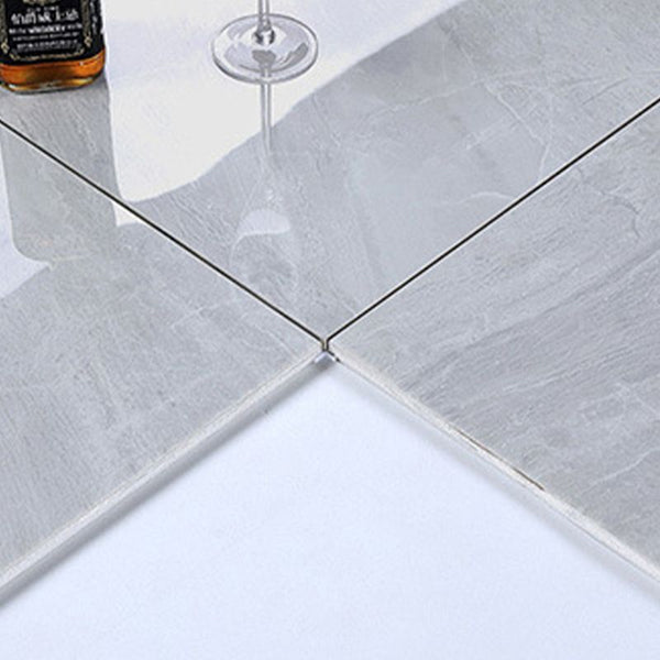Modern Style Polished Floor Tile Waterproof Square Straight Edge Floor ...