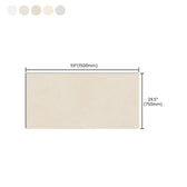 Rectangle Floor Tile Pure Color Straight Edge Floor Tile for Living ...