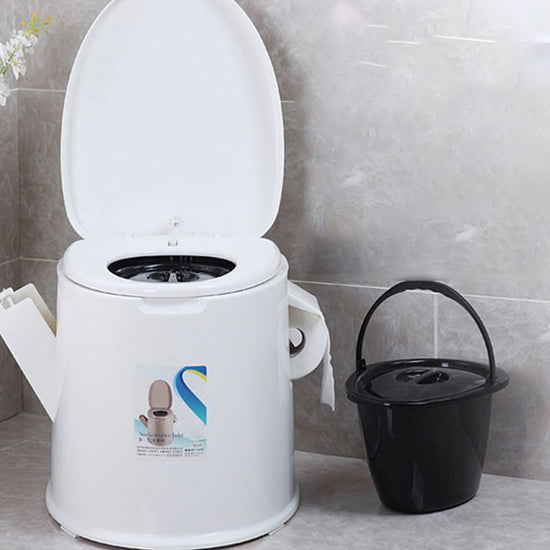 Contemporary Plastic Urine Toilet Floor Mounted Toilet Bowl with Seat ...