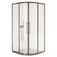 Round Shower Enclosure Double Sliding Door Tempered Glass Shower Room ...