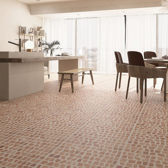 Vintage Pattern Wall Tiles Natural Stone Ceramic Rectangular Lattice ...