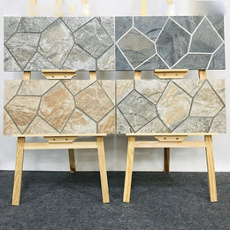 Modern Style Wall Tile Stacked Stone Straight Edge Waterproof Wall Tile ...