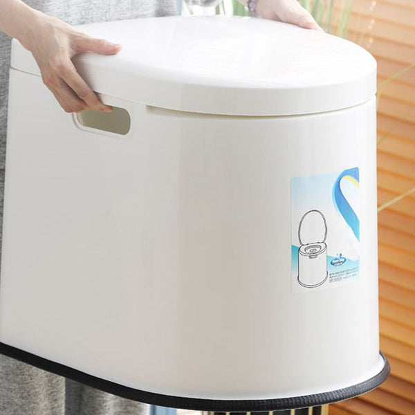 Contemporary Plastic Urine Toilet Floor Mounted Toilet Bowl with Seat ...