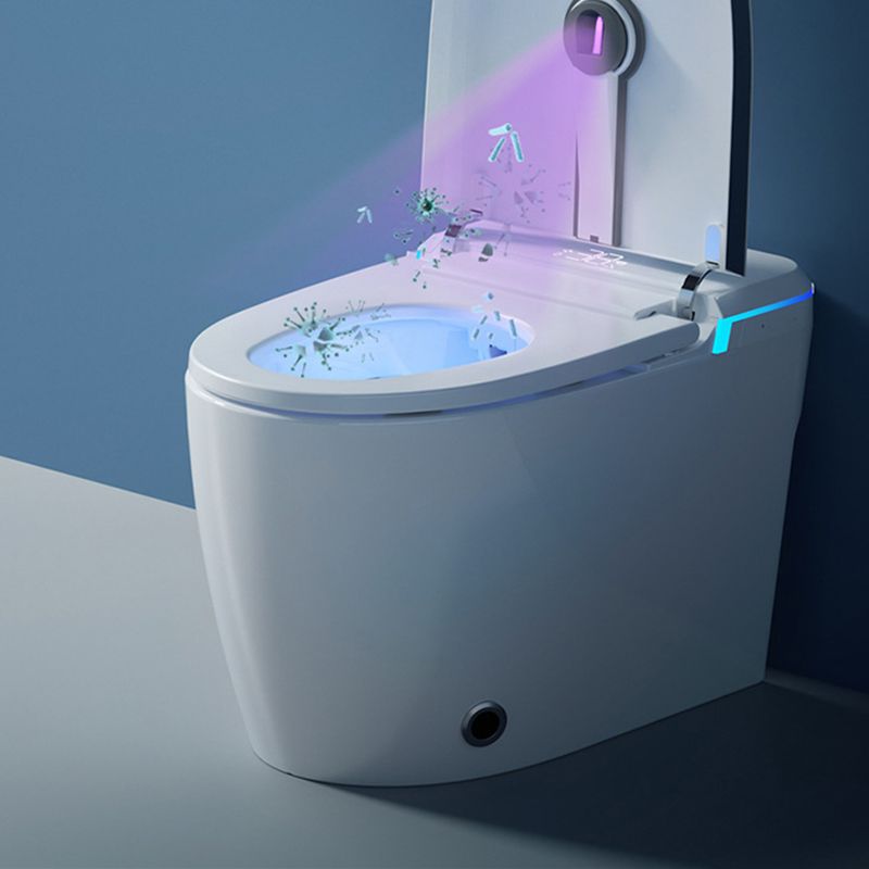 Contemporary Siphon Jet Toilet Bowl All-In-One Toilet with Vitreous ...