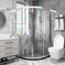 Modern Shower Enclosure Laminated Glass Corner with Fixed Panel Shower ...