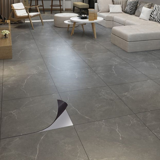 Peel and Stick Vinyl Flooring Marble Look Vinyl Flooring with ...