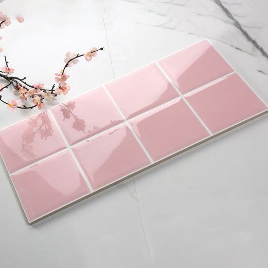 Indoor Wall Tile Grid Pattern Rectangle Living Room Wall Tile - Clearhalo