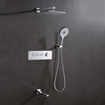 Contemporary Square Shower Trim Wall Mounted Shower Set for Bathroom ...