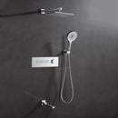 Contemporary Square Shower Trim Wall Mounted Shower Set for Bathroom ...