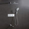 Contemporary Square Shower Trim Wall Mounted Shower Set for Bathroom ...