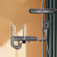 Modern Shower Trim Pure Color Slide Bar Included Shower Combo - Clearhalo