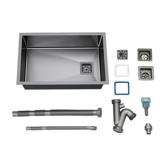 Modern Prep Station Sink Stainless Steel with Drain Assembly Undermount ...