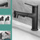 Modern Sink Faucet Solid Color Brass Centerset Lavatory Faucet for ...