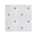 XPE Foam Wall Paneling Square Print Waterproof Wall Paneling for Living ...