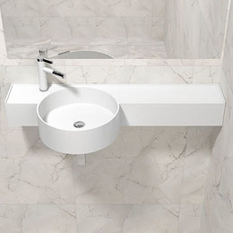 Modern Bathroom Sink Man Made Rock Specialty Vessel Bathroom Sink(Not ...