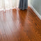 Click lock Hardwood Deck Tiles Contemporary Oak Side Trim Piece - Clearhalo