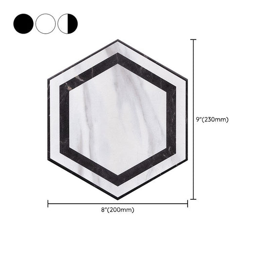Hexagon Floor and Wall Tile Singular Tile Porcelain Floor and Wall Tile ...