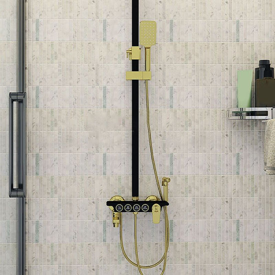 Square Wall Tile Straight Edge Subway Wall Tile with Scratchproof ...