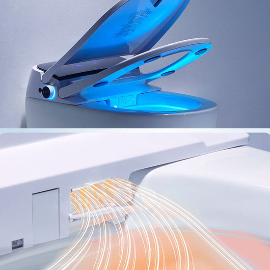 Modern Toilet Bowl Siphon Jet Concealed Tank Toilet with Seat for ...