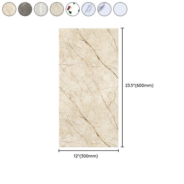 Rectangular Single Tile 12" x 24" Waterproof Backsplash Wall Tile for ...