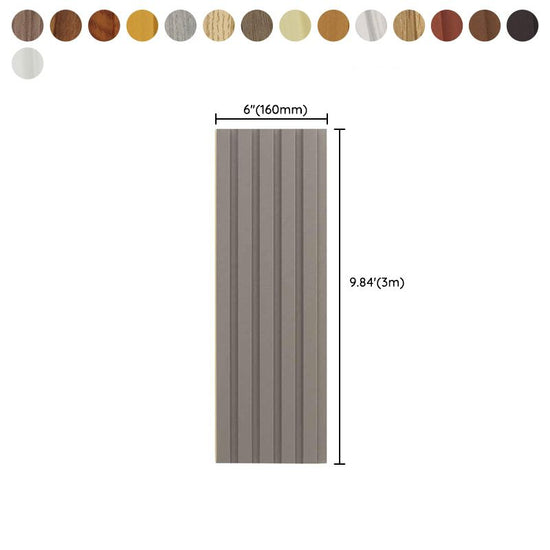 Traditional Wall Access Panel Wood Staple Waterproof Wall Plank - Clearhalo