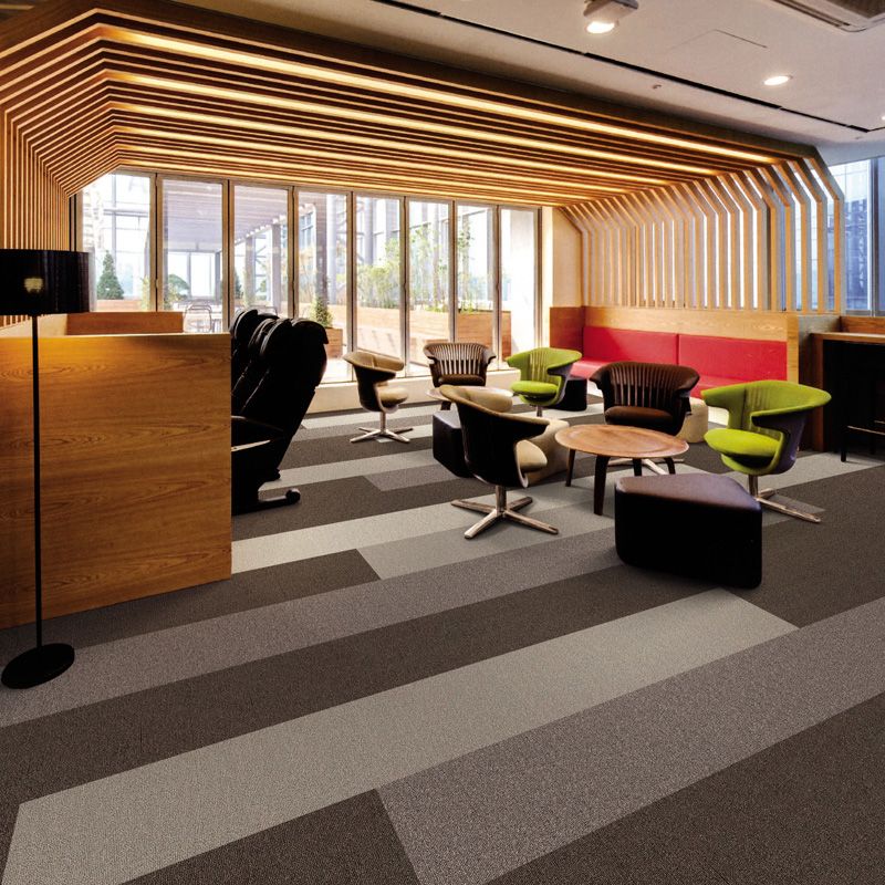 Carpet Tile Level Loop Glue Down Fade Resistant Carpet Floor Tile ...