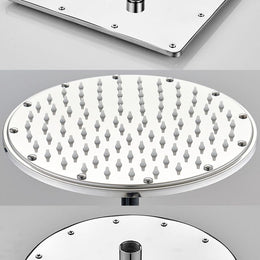 Fixed Square Shower Head Standard Spray Pattern Large Shower Head ...
