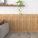 Wall Paneling Wainscoting Vinyl Peel and Stick Smooth Waterproof Indoor ...