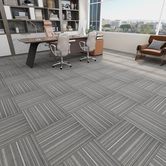 Modern Carpet Floor Tile Level Loop Adhesive Tabs Fire Resistant Carpet ...