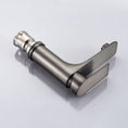 Stainless Steel Bathroom Lavatory Faucet 1 Handle Hot and Cold Basin ...