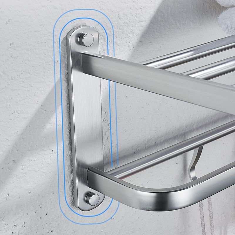 6 - Piece Bathroom Hardware Metal Adhesive Mount Bathroom Accessory Kit ...