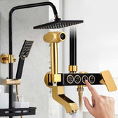Modern Adjustable Water Flow Shower Faucet Shower Arm Shower System on ...