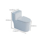 Contemporary Floor Mounted Toilet Bowl One-Piece Toilet for Washroom ...