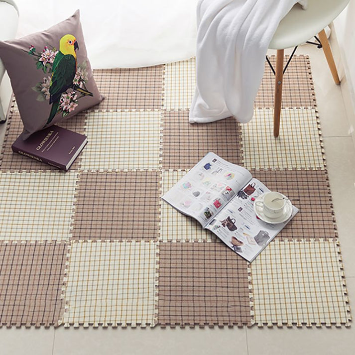 Basic Carpet Tiles Interlocking Stripe Pattern Square Carpet Tiles ...