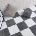 Modern Level Loop Carpet Tiles Color Block Interlocking Carpet Floor ...