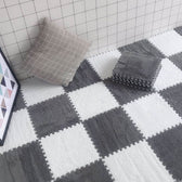 Modern Level Loop Carpet Tiles Color Block Interlocking Carpet Floor ...