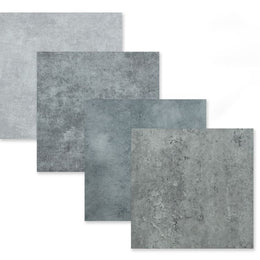 Industry Style Laminate Floor Wooden Grey Square Laminate Floor - Clearhalo