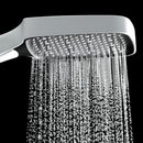 White Shower Set into The Wall Concealed Waterfall Thermostatic Shower ...