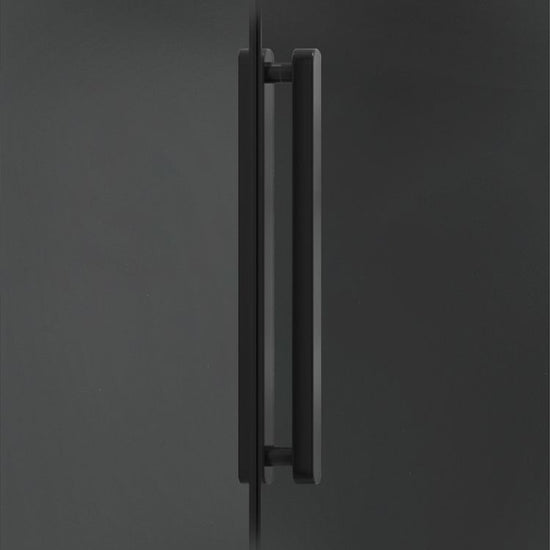 Narrow Bezel Transparent Shower Door Tempered Glass Shower Bath Door ...