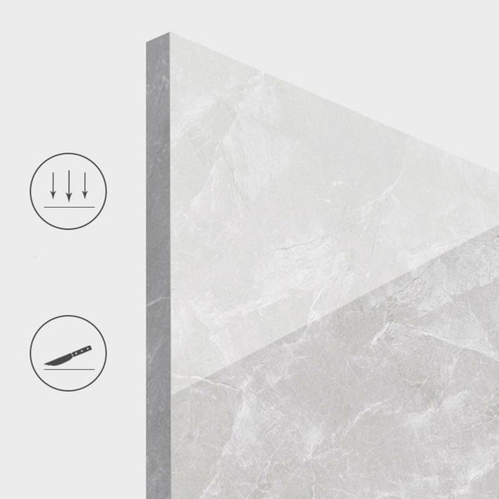 Rectangle Matte Singular Tile Marble Light Gray Tile for Home Decor ...