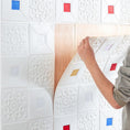 XPE Foam Wall Paneling Square Print Waterproof Wall Paneling for Living ...