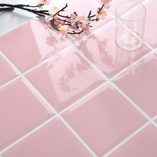 Indoor Wall Tile Grid Pattern Rectangle Living Room Wall Tile - Clearhalo