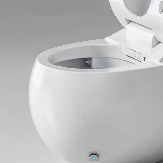 Modern Siphon Jet Flush Toilet Colonial White Heated Seat Urine Toilet ...