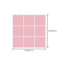 Indoor Wall Tile Grid Pattern Rectangle Living Room Wall Tile - Clearhalo