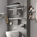 Modern Polished Chrome Bathroom Accessory Set in Stainless Steel ...