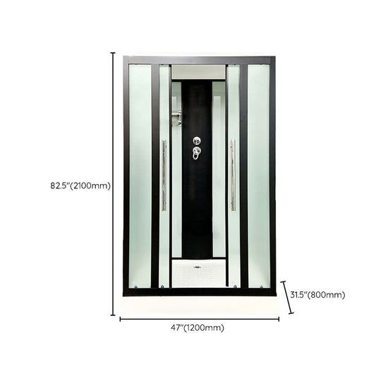 Shower Stall Shower Stall Tempered Glass Shower Stall with Ceiling ...