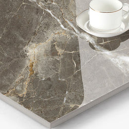 Rectangle Floor Tile Straight Edge Polished Design Floor Tile for ...