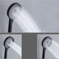 Modern Shower System Solid Color Adjustable Spray Pattern Shower Set ...